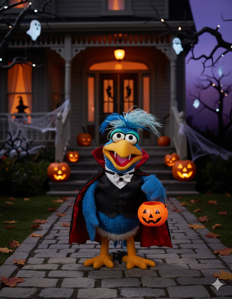 Mel Bird at Halloween (AI stuff) | Fan art Fun Wiki | Fandom