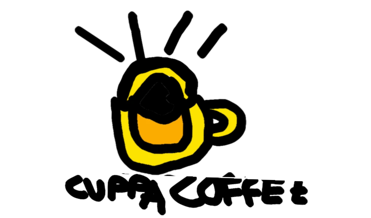 Quentin Tracy RT 1983 Modern UPA styled Cuppa Coffee Logo (Twitter ...