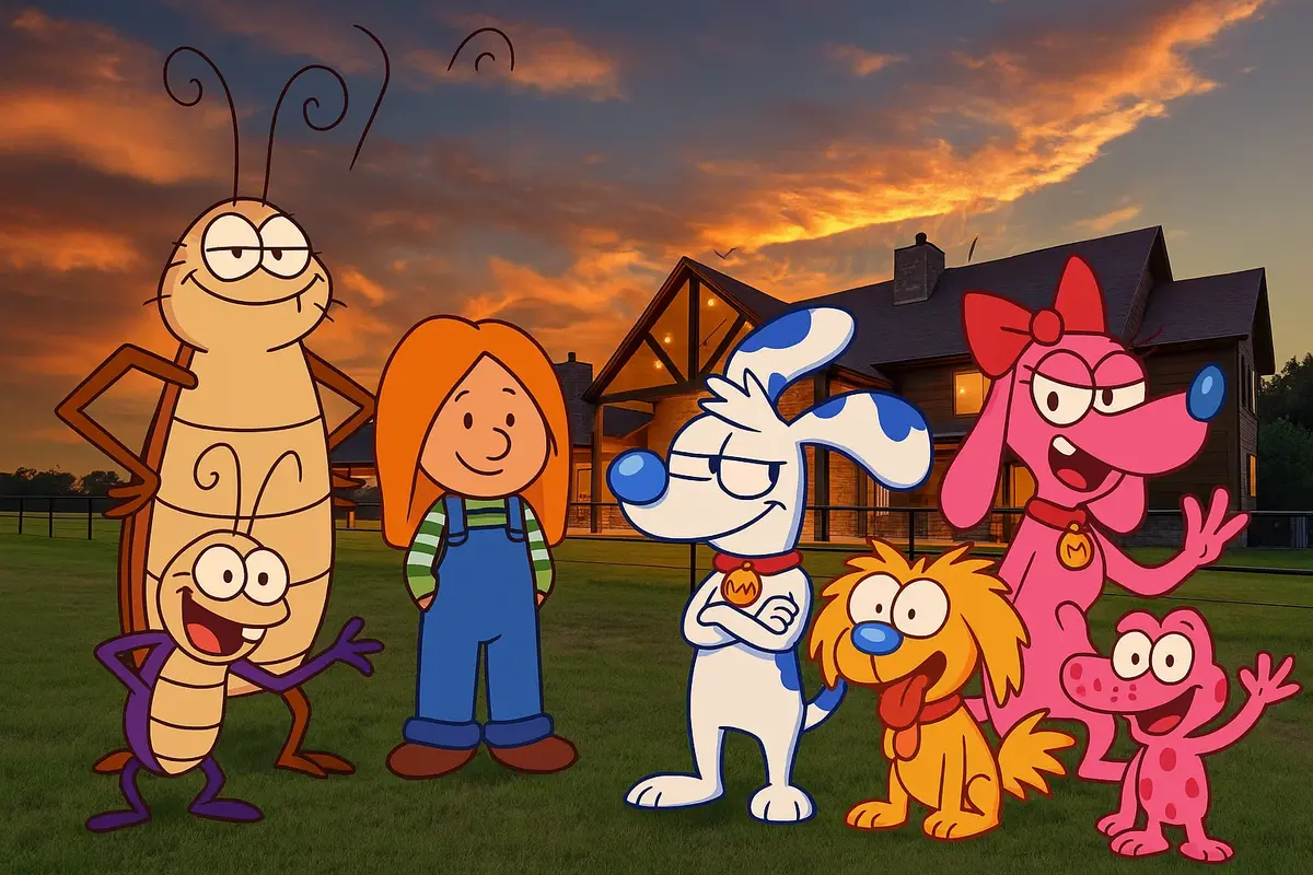 Ralph, Mitzy and Scribble (The Secret Files of the Spy Dogs) are going to the ranch with Rube ...