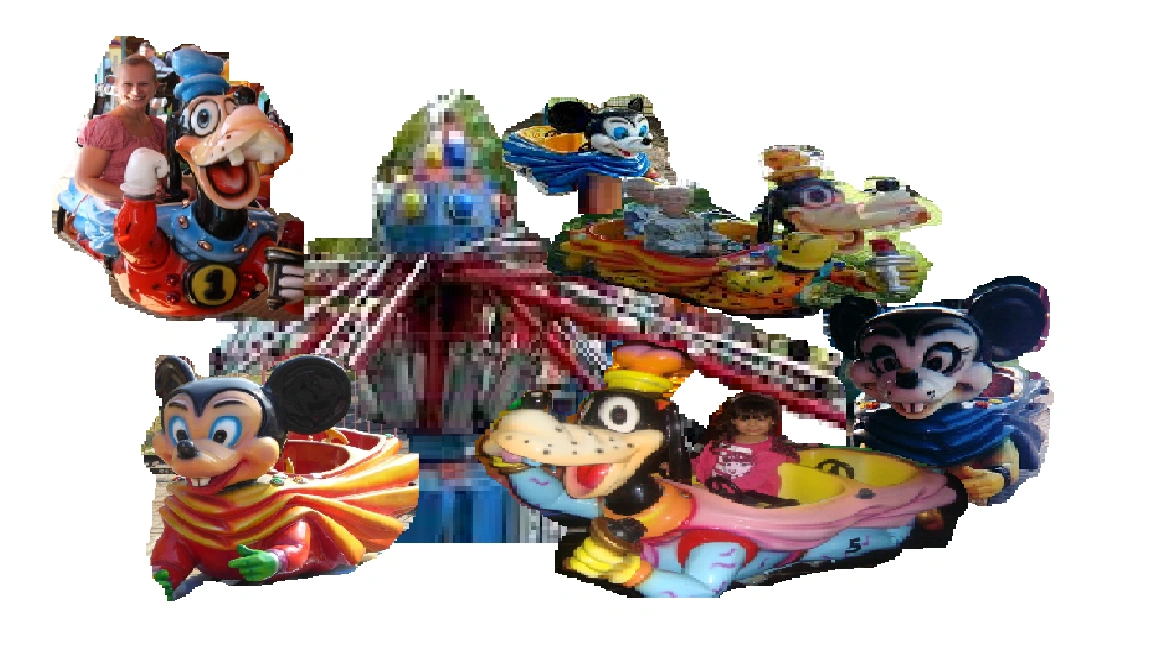 Unattracted Disney Jet rides in language fairgrounds (Amusement Park ...