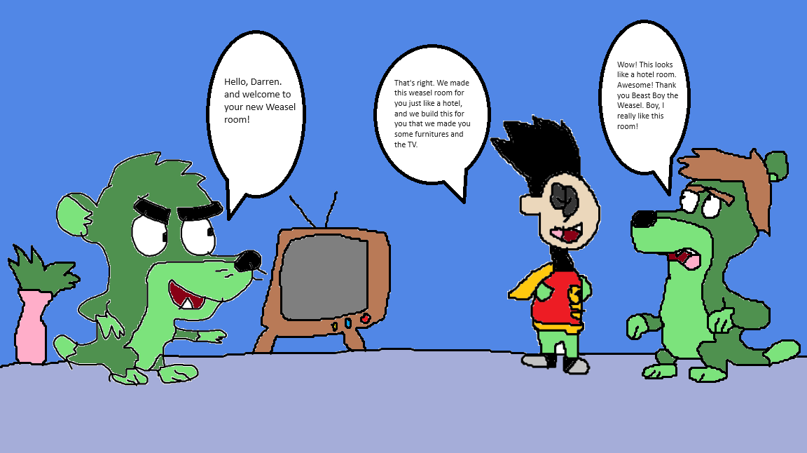 Beast Boy's Weasel Visit by SidabatheToonLord (DeviantArt stuff) | Fan ...