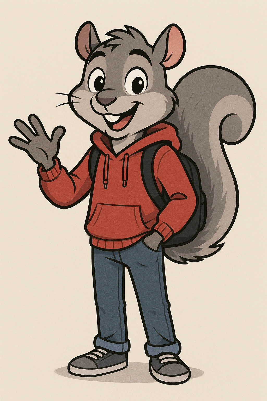 A squirrel teenager character (Copilot AI stuff) | Fan art Fun Wiki | Fandom
