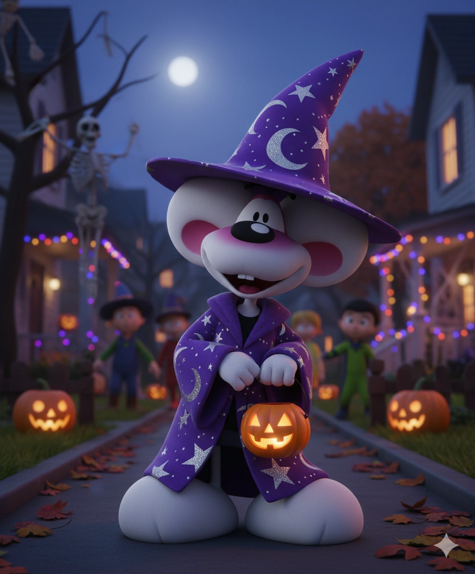 Diddl at Halloween (AI stuff) | Fan art Fun Wiki | Fandom