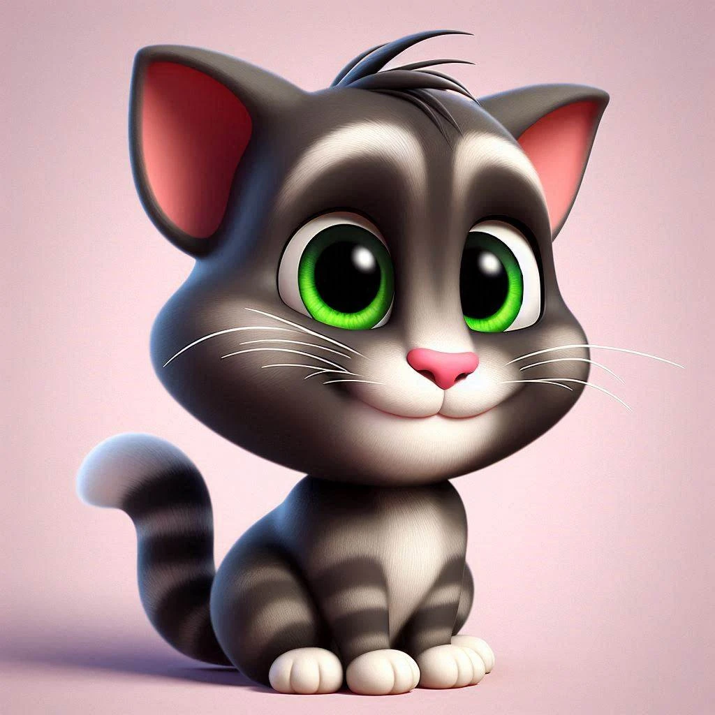 Talking Tom in Pixar style (AI stuff) | Fan art Fun Wiki | Fandom