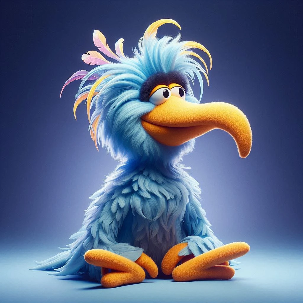 Mel Bird in Pixar style (AI stuff) | Fan art Fun Wiki | Fandom