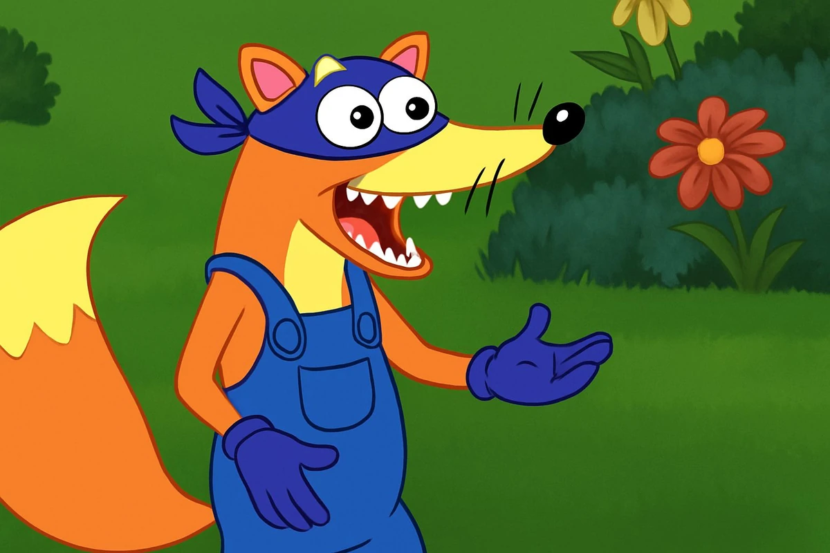 Swiper the Fox Wears Overalls (PlayGround AI) | Fan art Fun Wiki | Fandom