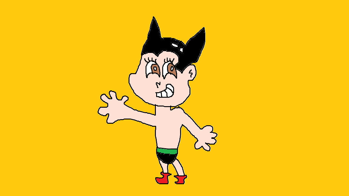 Weird drawings - Astro Boy, Prince Naveen and Princess Jasmine ...