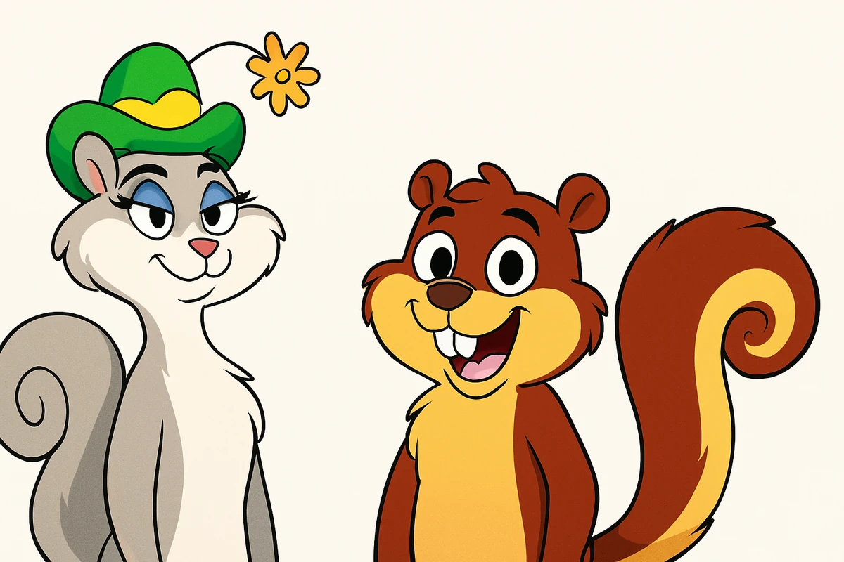 Slappy Squirrel and Skippy Squirrel by mnwachukwu16 (DeviantArt stuff) | Fan art Fun Wiki | Fandom