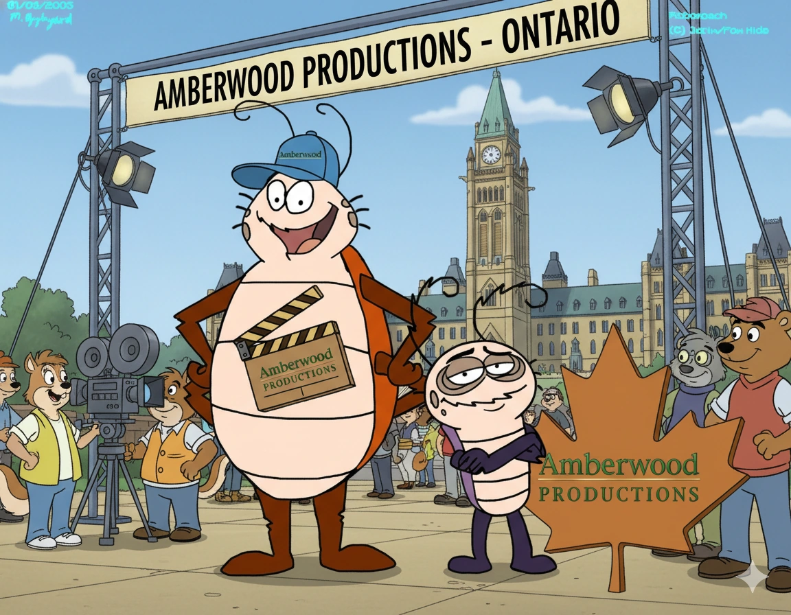 Rube Roach and Reg Roach in Amberwood Productions in Ontario (Gemini) | Fan art Fun Wiki | Fandom