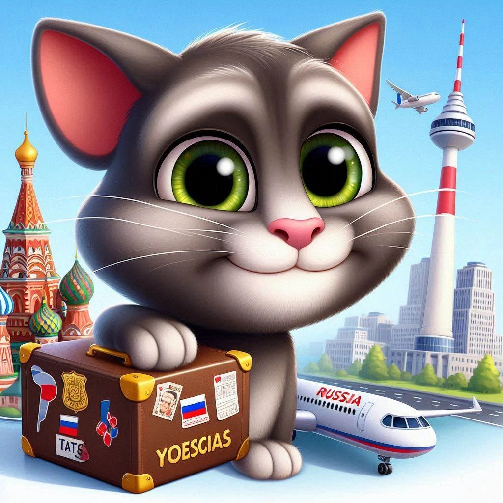 Talking Tom Goes to Russia (AI stuff) | Fan art Fun Wiki | Fandom