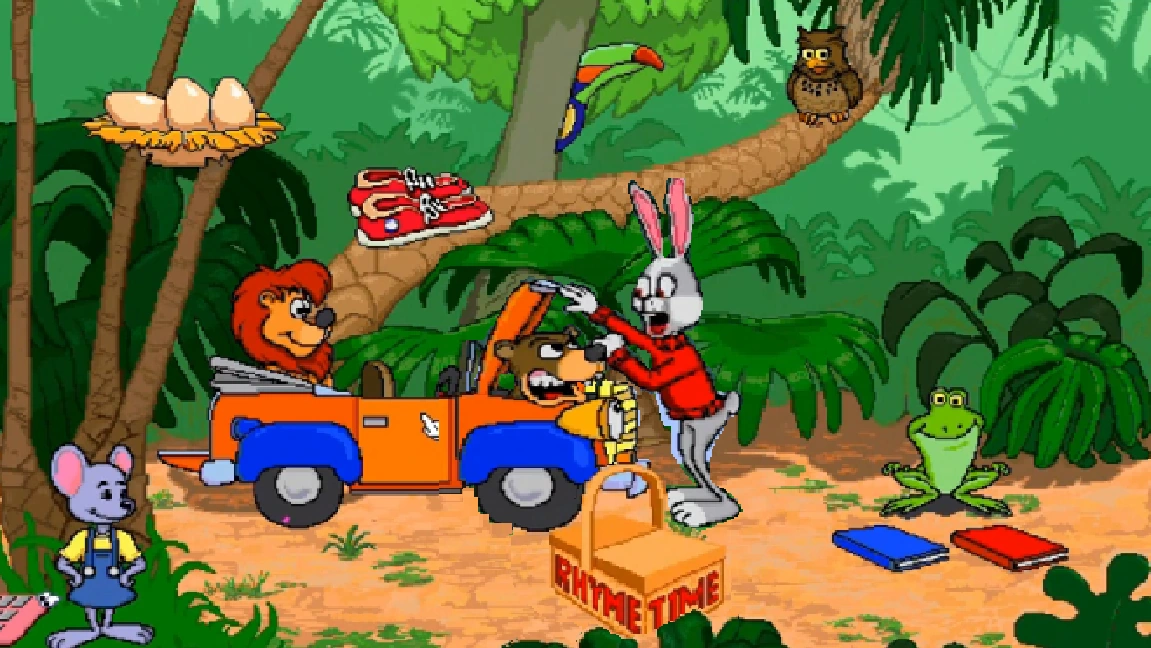 How to play Reader Rabbit's Reading Ages 6-9 with clickable surprises ...