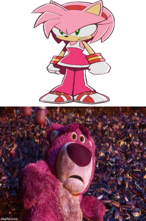 Amy Rose is angry at Lotso by MaxietheFox2005 (DeviantArt stuff) | Fan ...