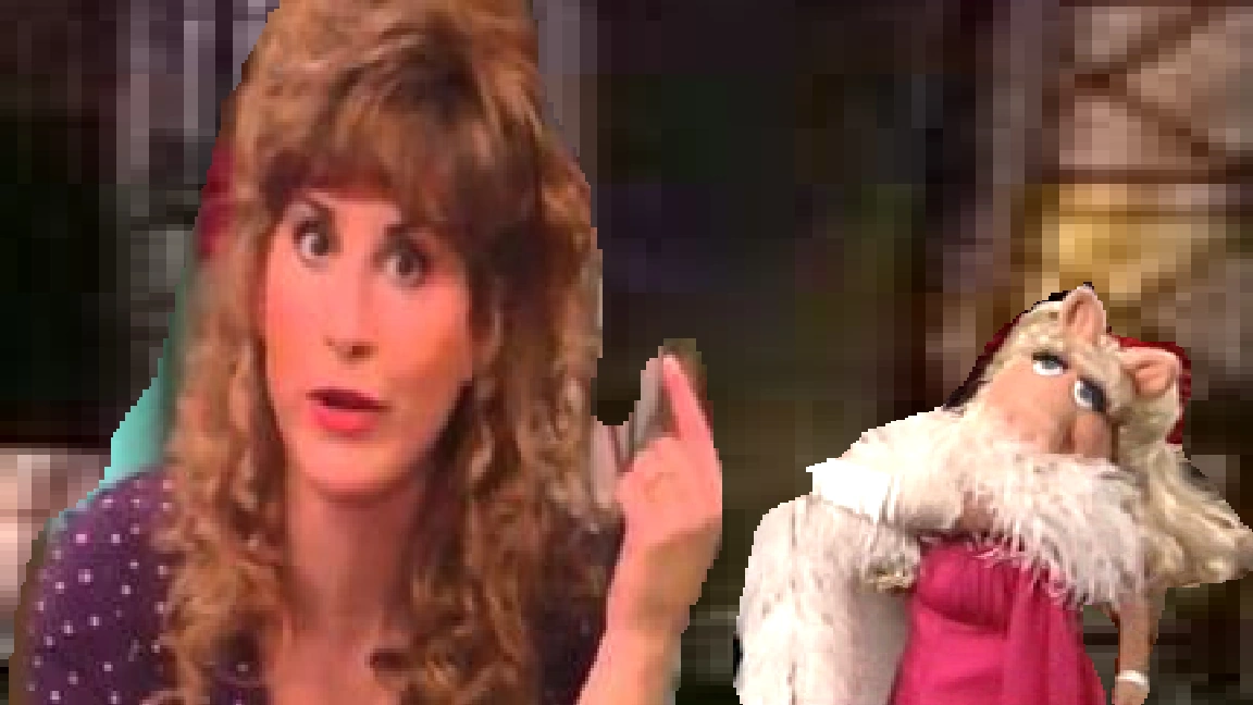 Jodi Benson meets Miss Piggy in Muppets Tonight (Muppet Wiki stuff ...