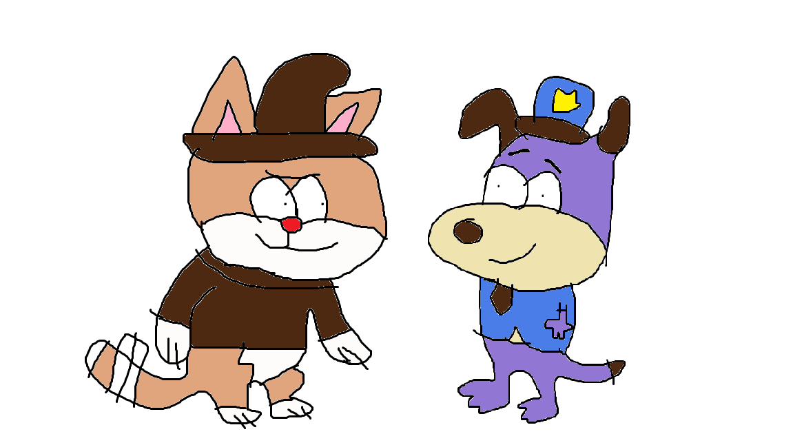 Rowdy and Peanut (Regular Show style) (art STUFF) | Fan art Fun Wiki | Fandom