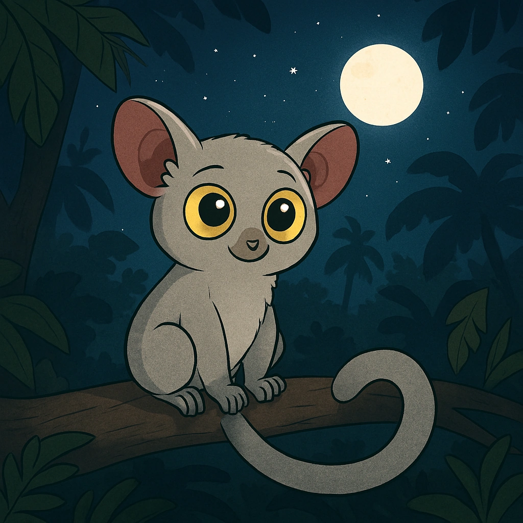 Isn't he the cute bushbaby i've ever seen (Copilot AI stuff) | Fan art ...