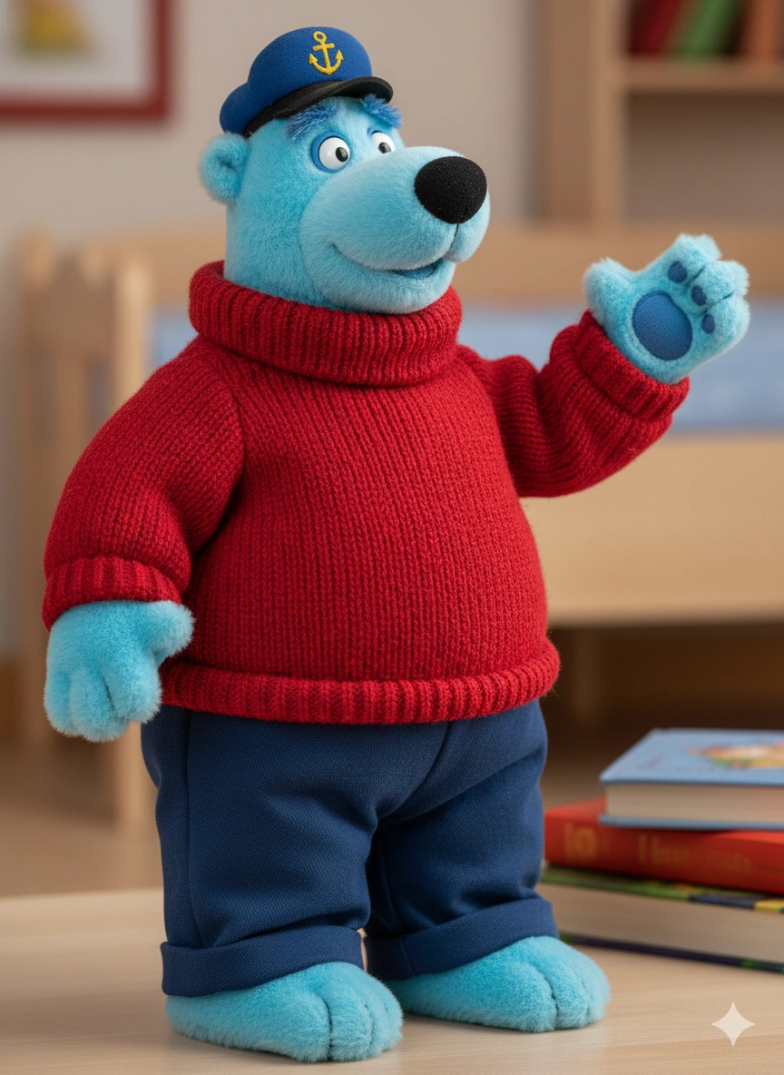 Käpt'n Blaubär (Captain Bluebear) (Plush toy character) (Sora AI) | Fan ...