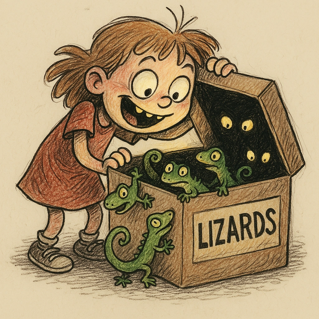 A box full of lizards (Copilot AI stuff) | Fan art Fun Wiki | Fandom