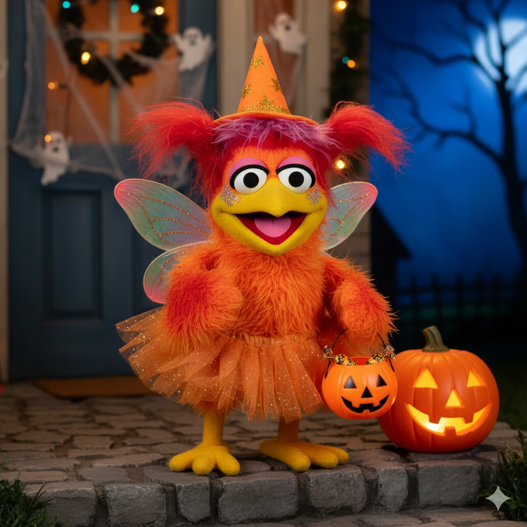 Doris Bird at Halloween (AI stuff) | Fan art Fun Wiki | Fandom