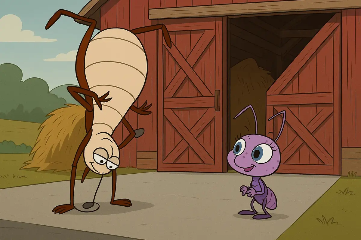 Rube Roach and Joey Roach (Rube's Nephew) go to Barn (ChatGPT) | Fan art Fun Wiki | Fandom