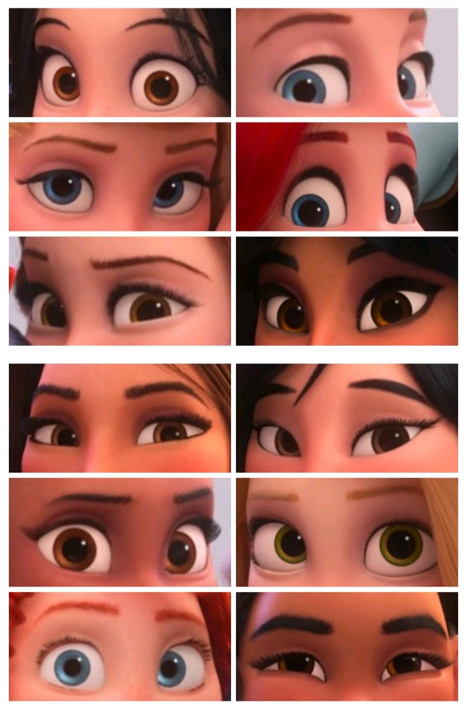Eyes of the Disney Princesses by Snjxjn (DeviantArt Stuff) | Fan art ...