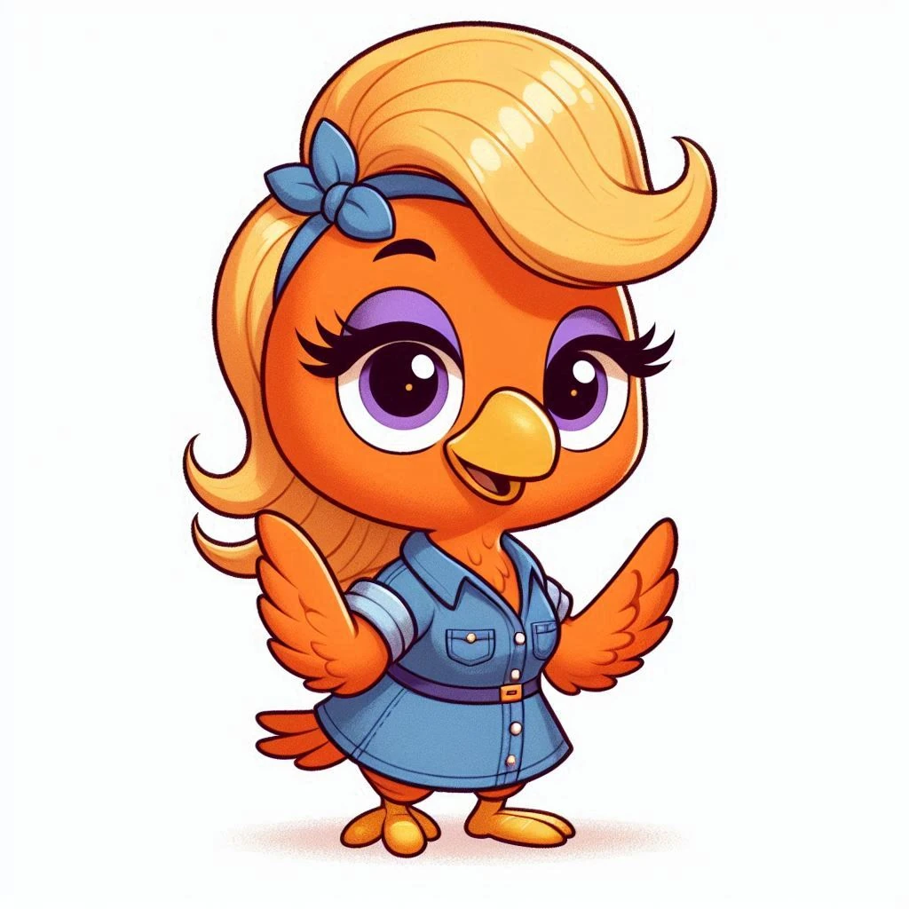 Doris Bird Dressed as Annie from Little Einsteins (AI Stuff) | Fan art ...