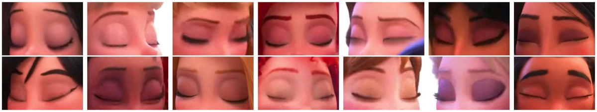 Disney Princesses' Closed Eyes by Snjxjn (DeviantArt Stuff) | Fan art ...