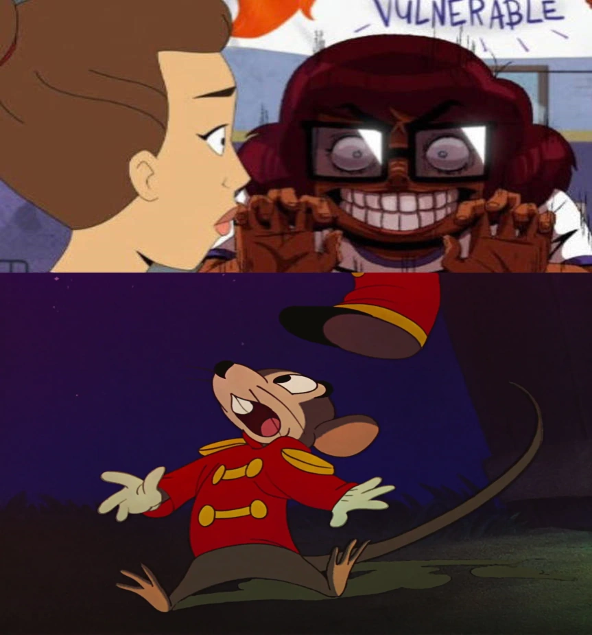 Timothy Q. Mouse is Scared of Scary Velma by MaxietheFox2005 ...
