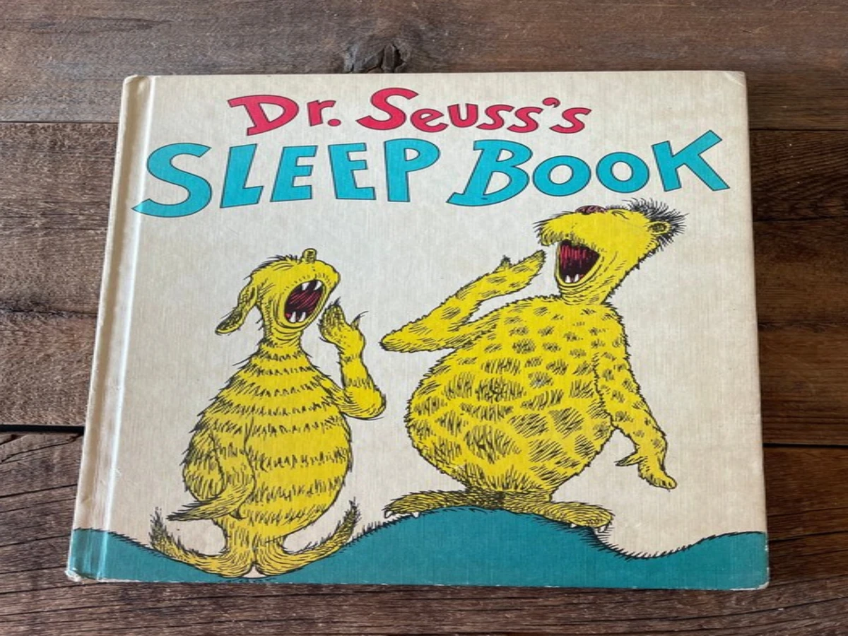 Dr. Seuss - Dr. Seuss's Sleep Book (1962, hardback children's first ...