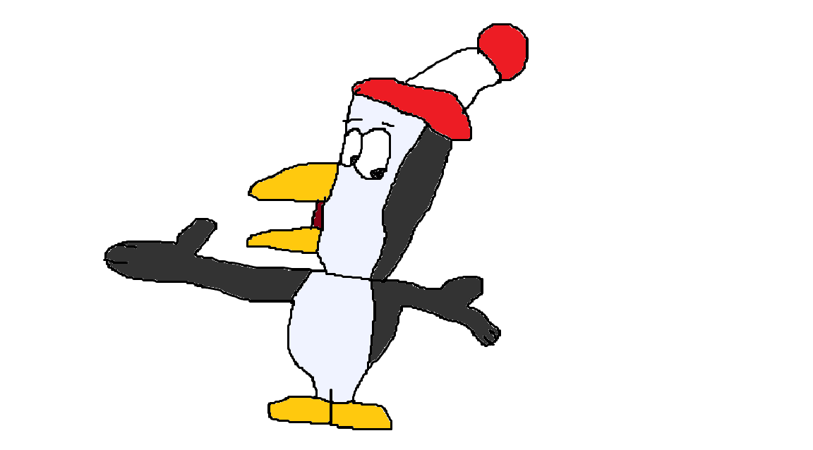 Chilly Willy in style of Tennessee Tuxedo (art STUFF) | Fan art Fun ...