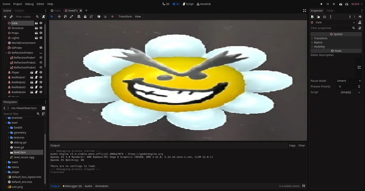 Fooly Flower Godot | Fan art Fun Wiki | Fandom