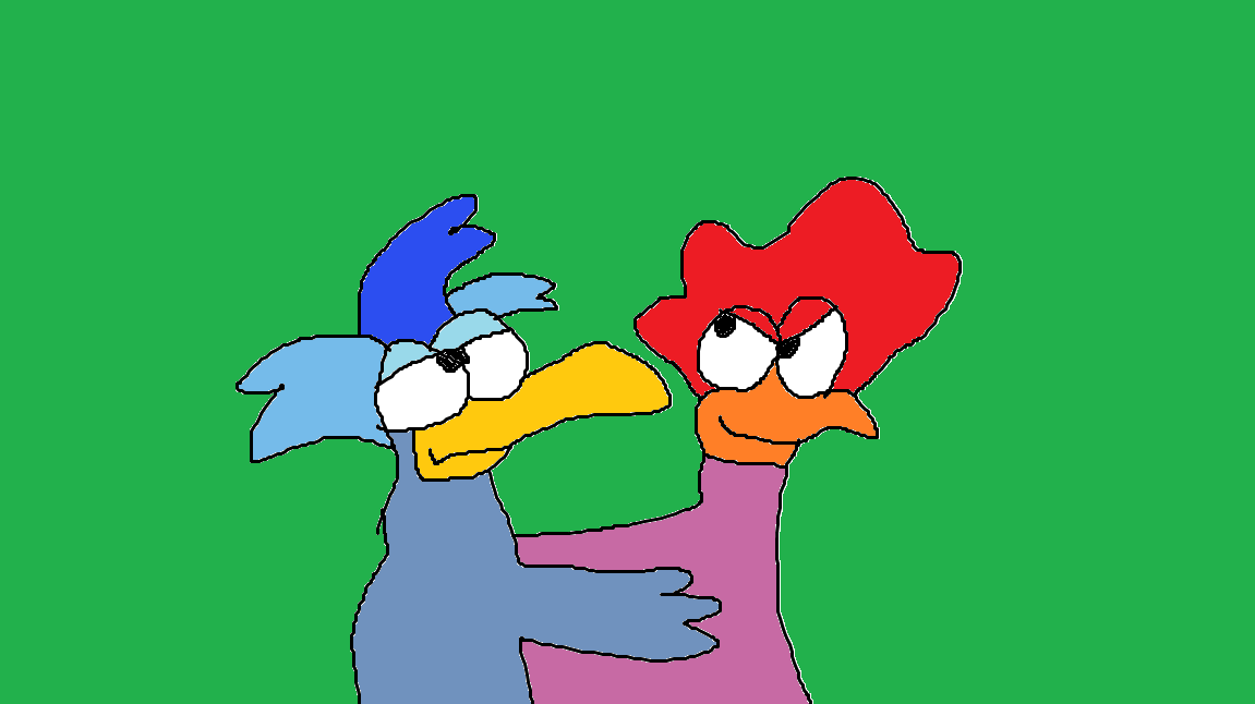 Birds Hug Each other (Based on a Muppet sketch called, "Birds in the ...