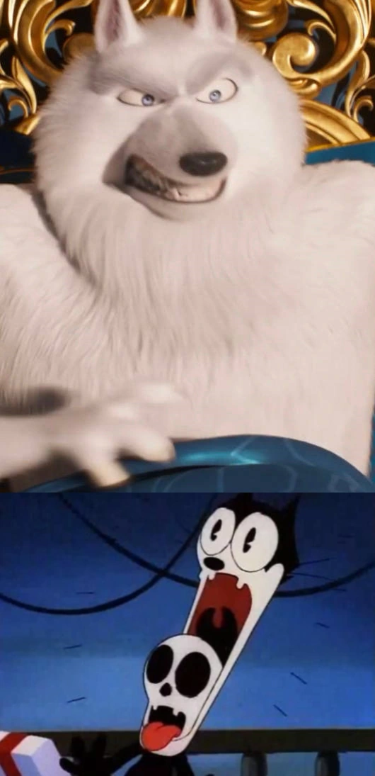 Felix the Cat is scared of Jimmy Crystal by MaxietheFox2005 (DeviantArt stuff) | Fan art Fun ...