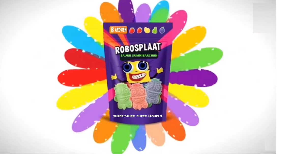 Robosplaat Sour Gummies Commercial (Germany version) (The RoboSplaat ...