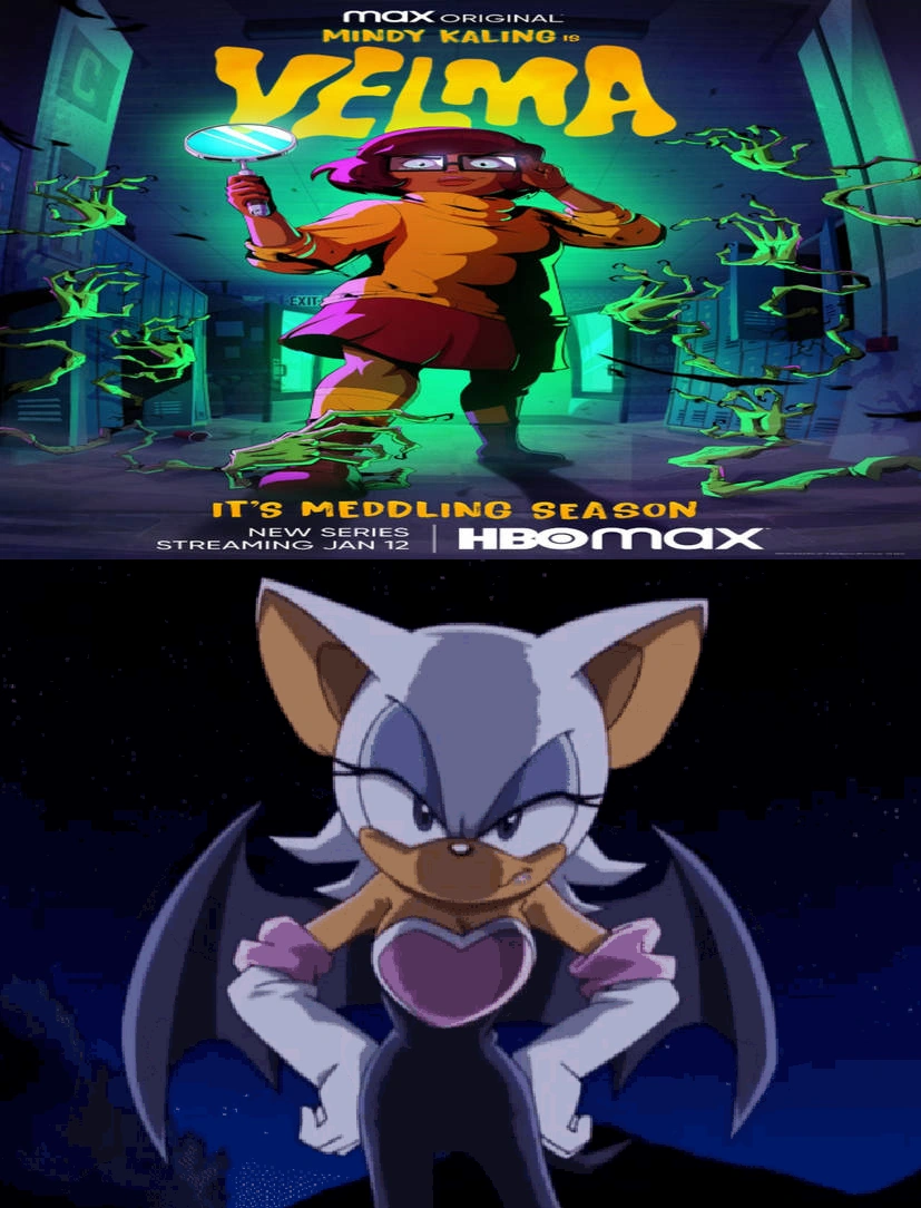 Rouge the Bat Hates Velma (2023) by MaxietheFox2005 (DeviantArt stuff ...