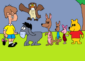 Quentin Tracy "RT" 1966 - Modern Disney styled Winnie the Pooh (Twitter ...
