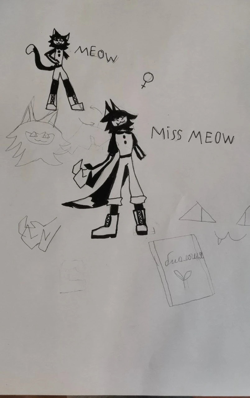 Miss Meow | Фан Fundamental Paper Education Вики | Fandom