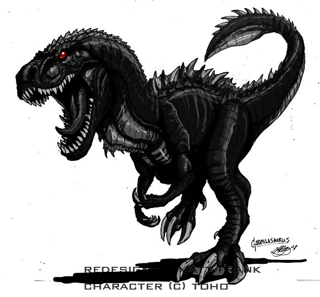 Shadow Dark T-Rex The Edge | Fan Made Kaiju Wikia | Fandom