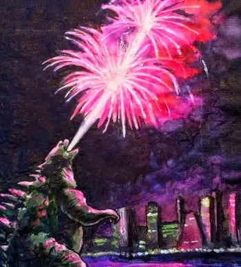 New Year Godzilla | Fan Made Kaiju Wikia | Fandom