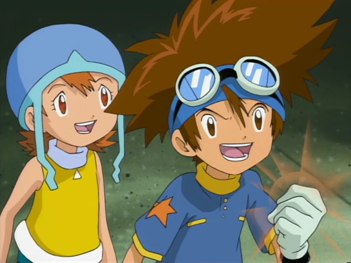 Digimon Tai And Sora Kids