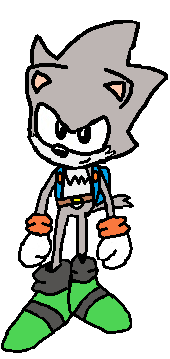 Blaster the Wolf(Silver Lightning) | Sonic Fanon Wiki | Fandom