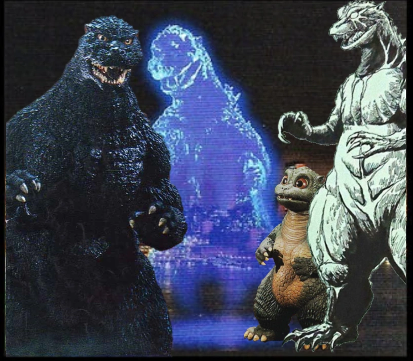 Godzilla vs Ghost Godzilla (1994) unmade kaiju film | Fan made Kaiju ...