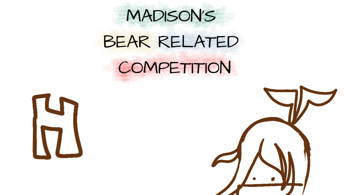 Another competition between anything that's bear related (Made by ...