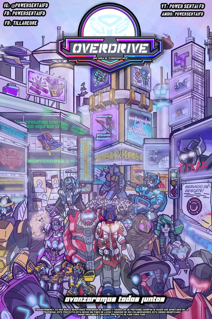 TRANSFORMERS: Overdrive (manga) | Fandoblaje Wiki | Fandom