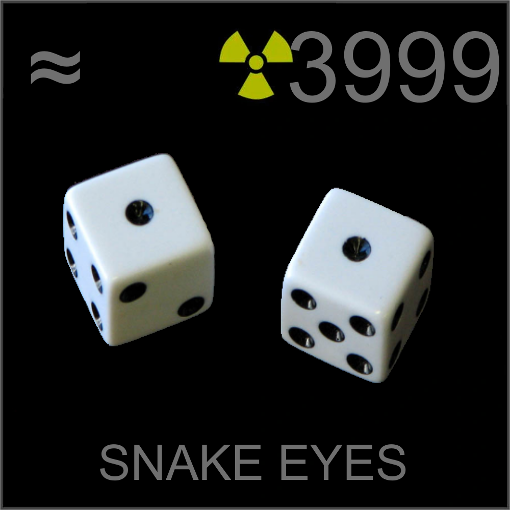 Snake Eyes Dice