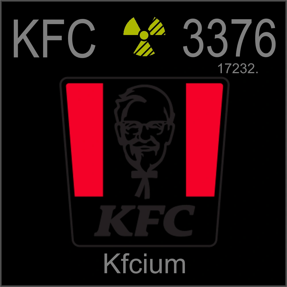 Kfcium | Fandomium, Fan-Made Elements Wiki | Fandom