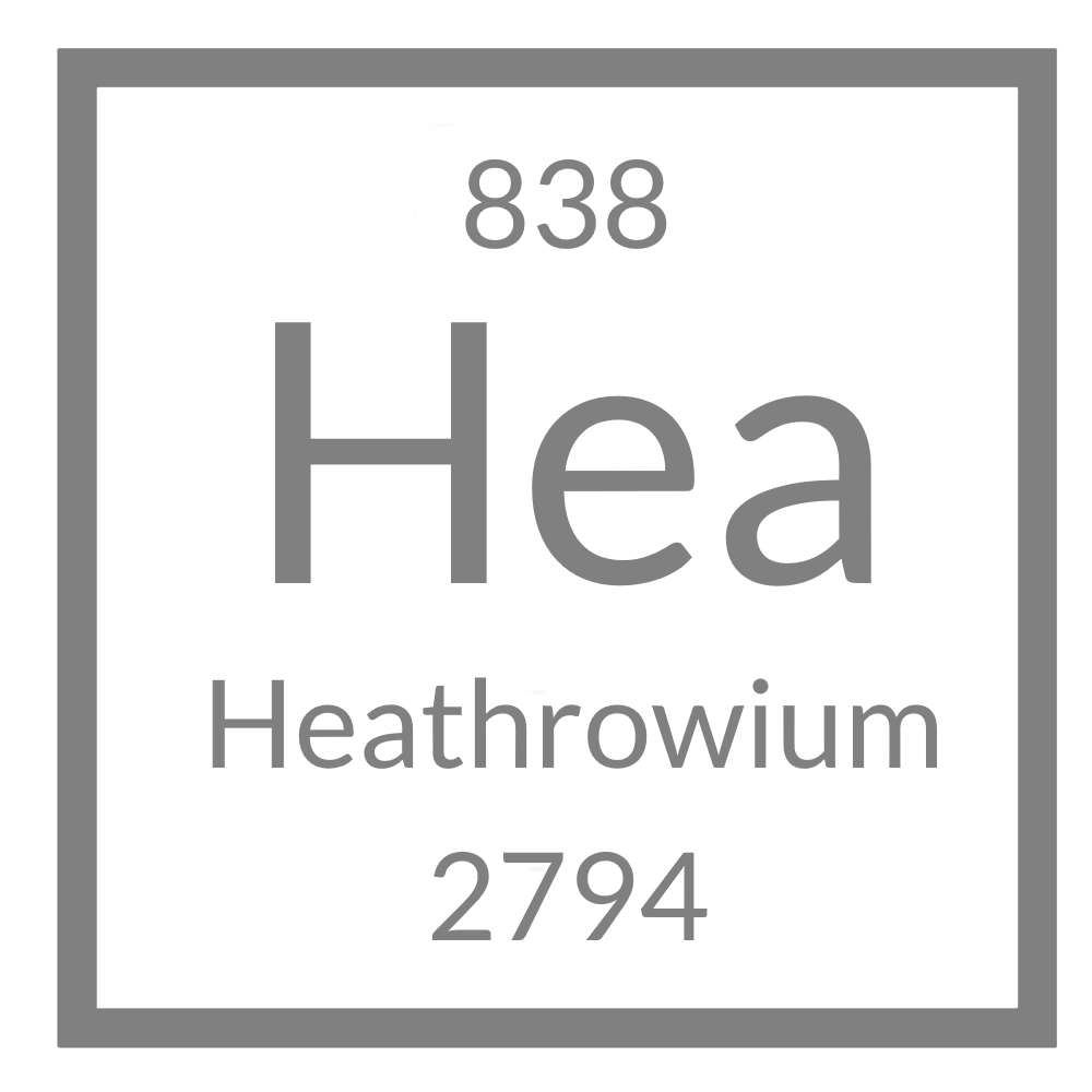 Heathrowium | Fandomium, Fan-Made Elements Wiki | Fandom