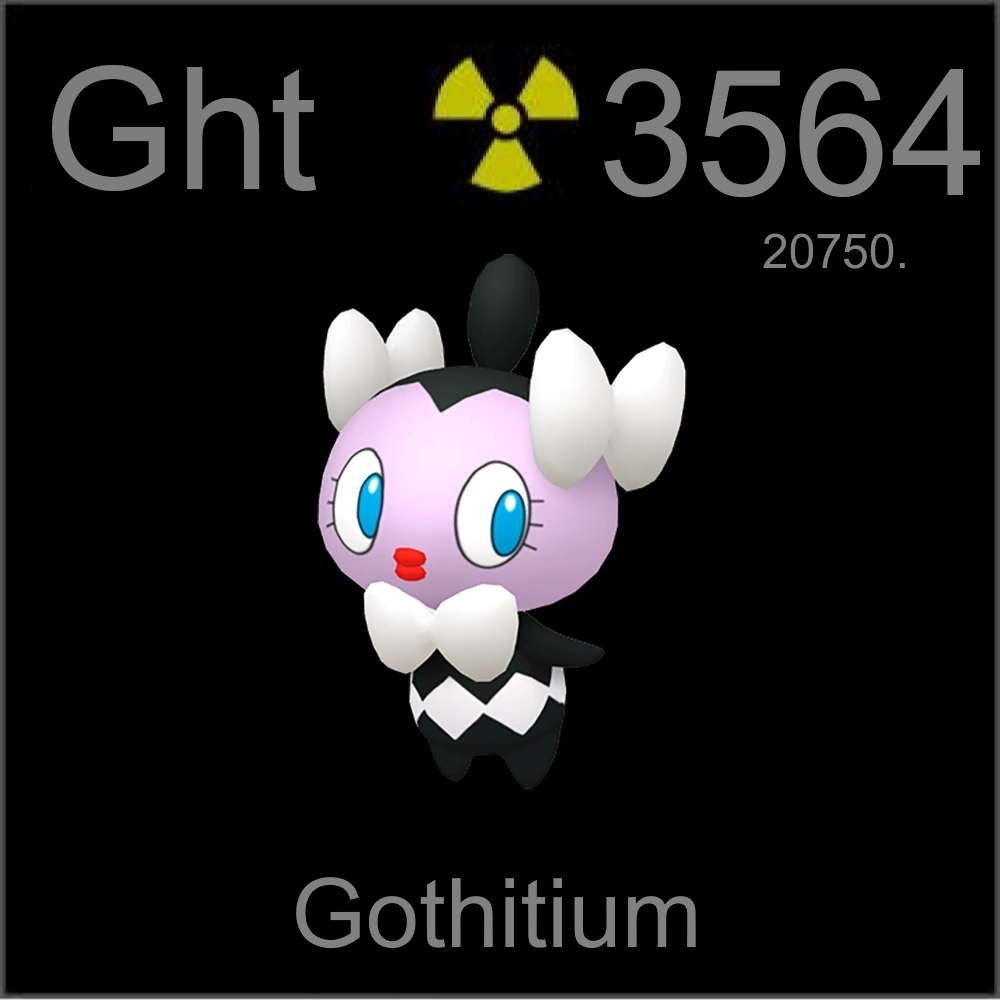 Gothitium | Fandomium, Fan-Made Elements Wiki | Fandom