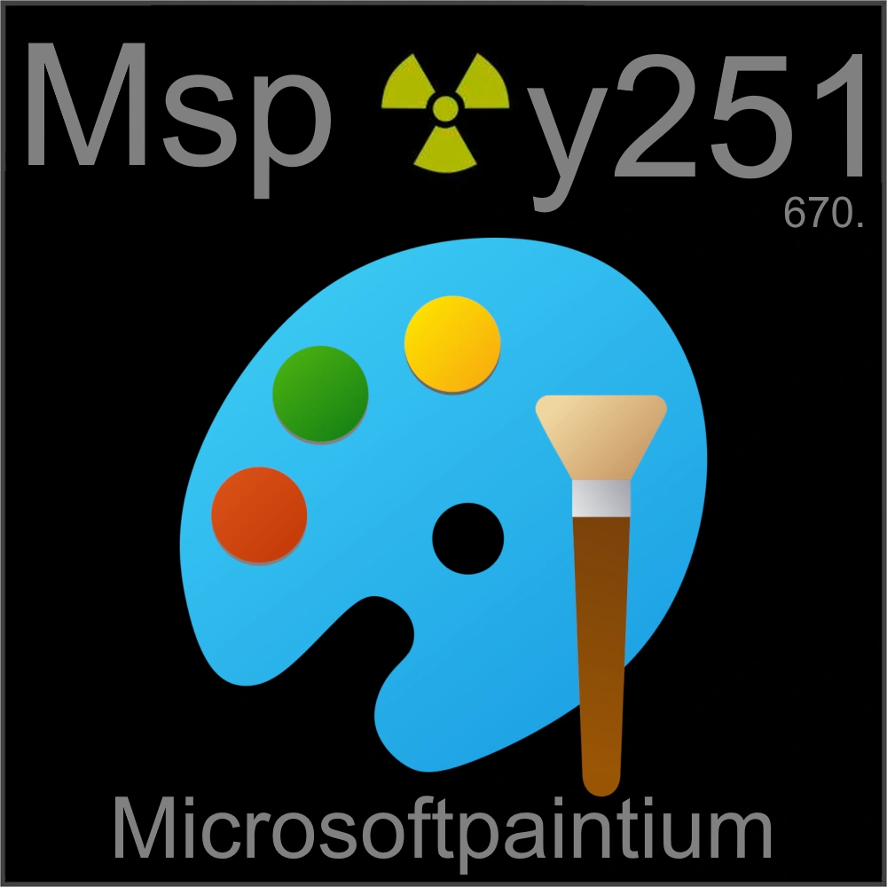 Microsoftpaintium | Fandomium, Fan-Made Elements Wiki | Fandom