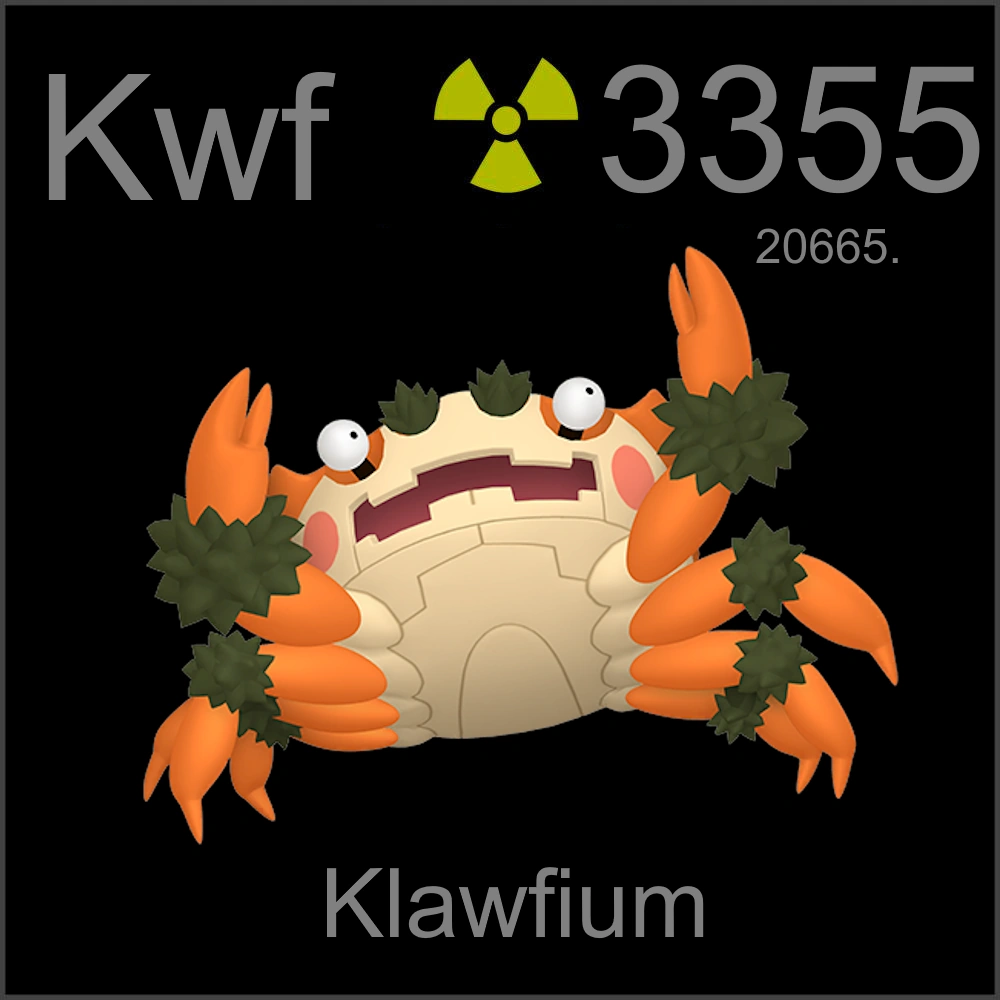 Klawfium | Fandomium, Fan-Made Elements Wiki | Fandom