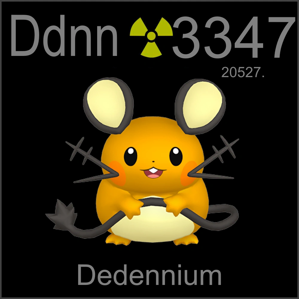 Dedennium | Fandomium, Fan-Made Elements Wiki | Fandom
